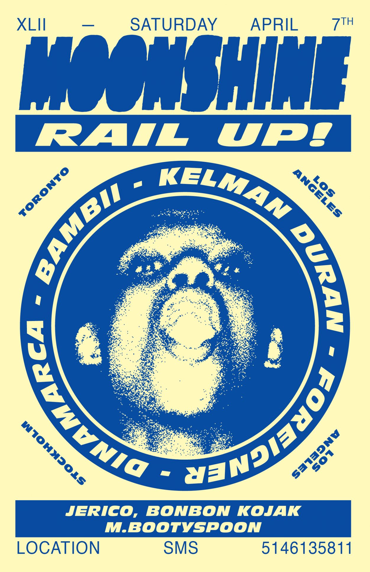 Moonshine XLII x RAIL UP | Moonshine