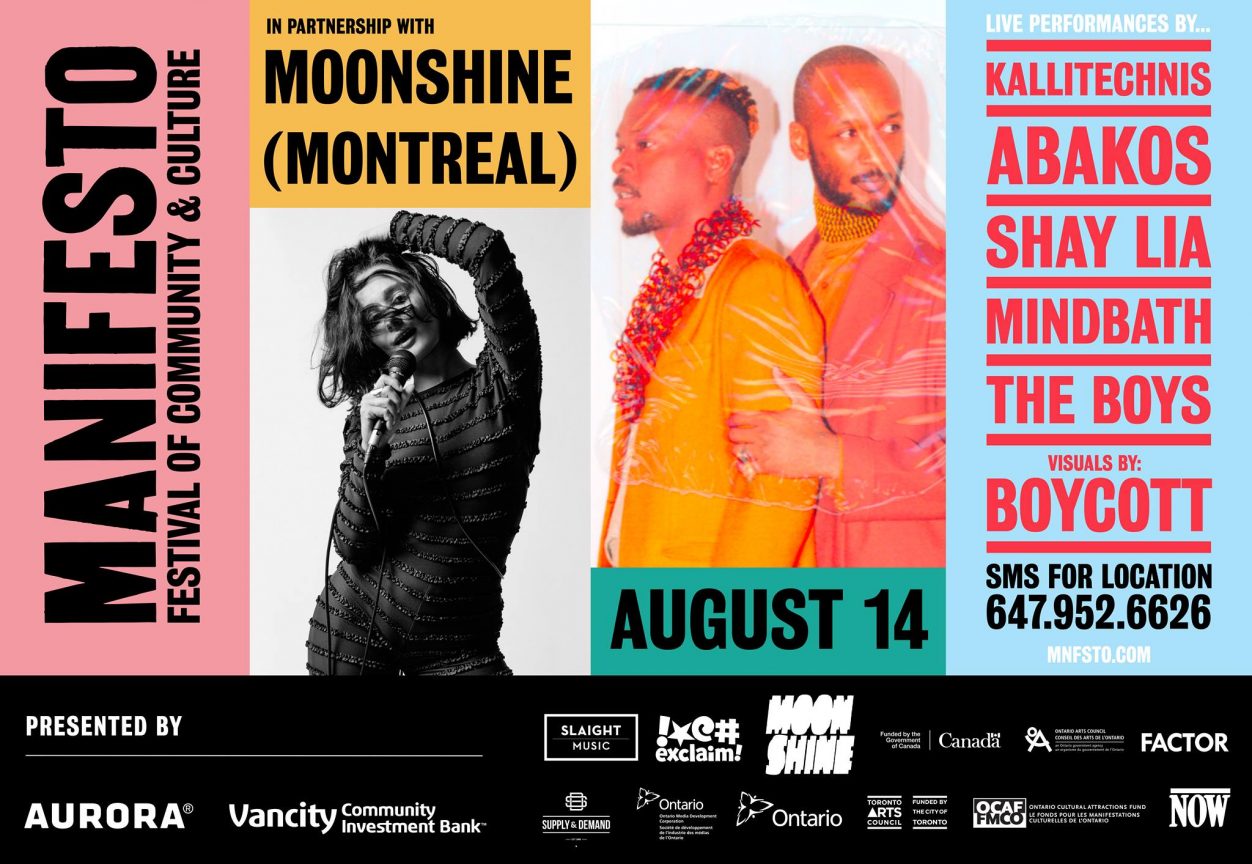 Manifesto Discovery Series x Moonshine, Toronto, ON | Moonshine